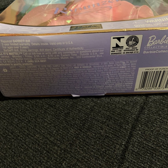 Mattel | Accessories | Mattel Barbie Rapunzel 202 Gold Collection New ...